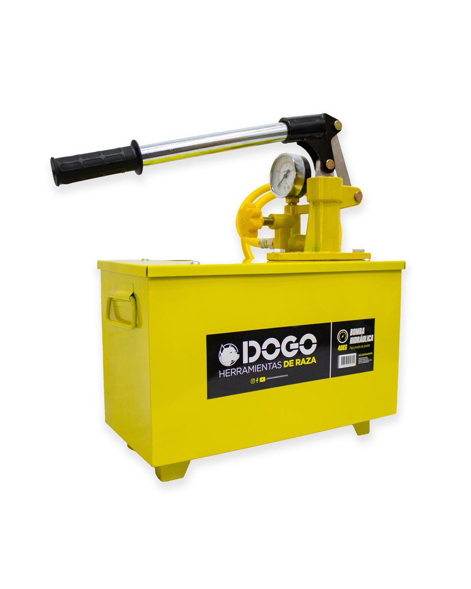 BOMBA HIDRAULICA P/PRUEBA DE PRESION 40 KG - Dogo